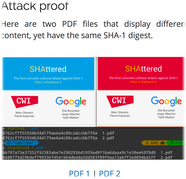 SHA-1 breaks but PDF 2.0 deprecates it – PDF Association