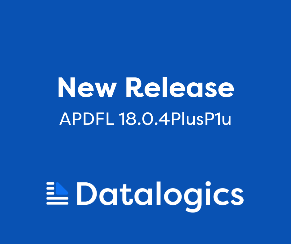 Datalogics Releases Adobe PDF Library 18 Updates – PDF Association